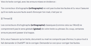 Corrige tes fautes d’orthographe avec ChatGPT – L'IA & Moi
